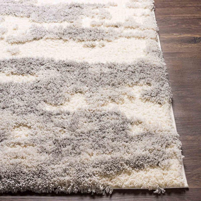 Everton Neutral Abstract Area Rug 8x10 | At Home