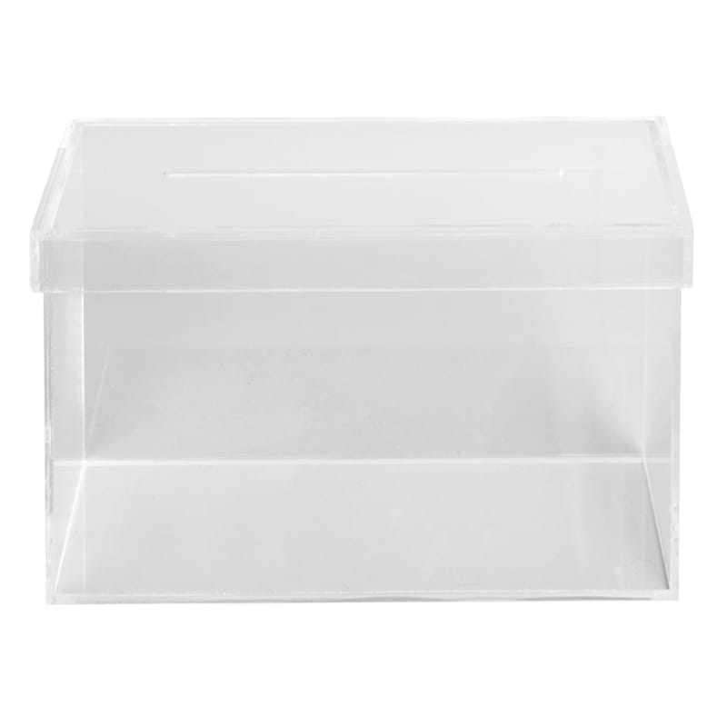 Acrylic card Box, 14x8