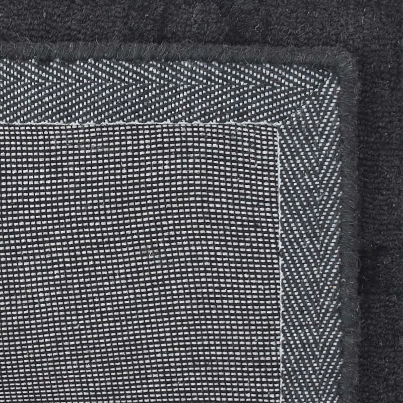 (A481) Crosby St. Black Geometric Line Area Rug, 5x7