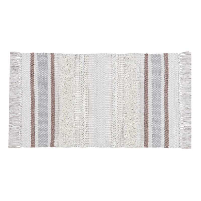 Ivory Striped Accent Rug 2x3 | At Home
