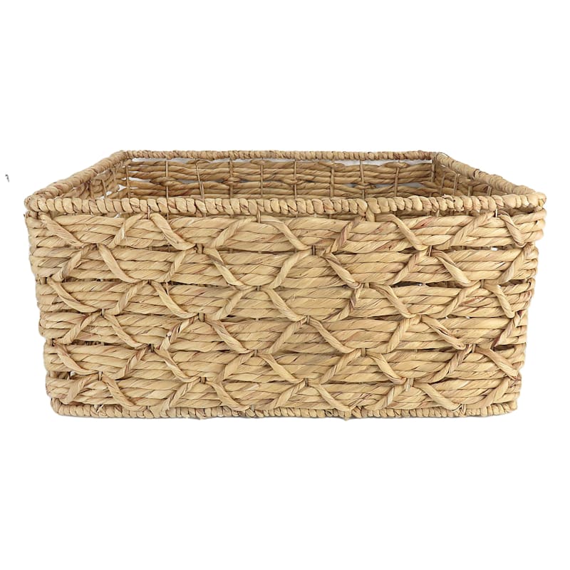 Found & Fable Kai X Weave Rectangle Storage Basket, Large
