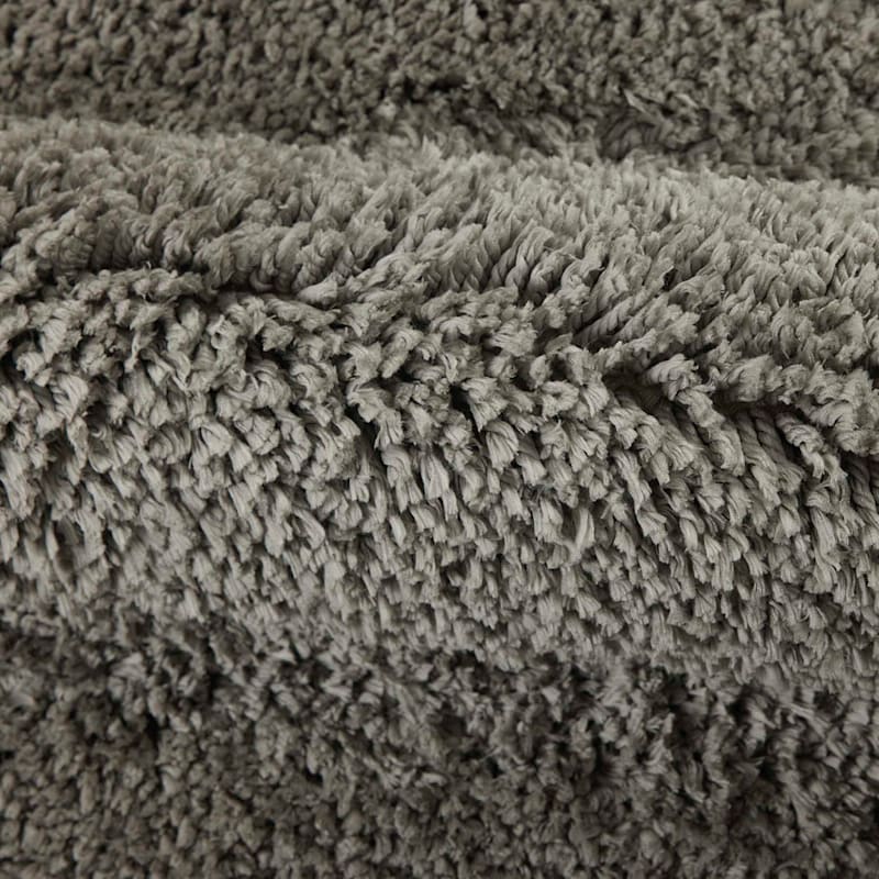 Kodiak Grey Shag Area Rug 6x9 | Home Decor | At Home