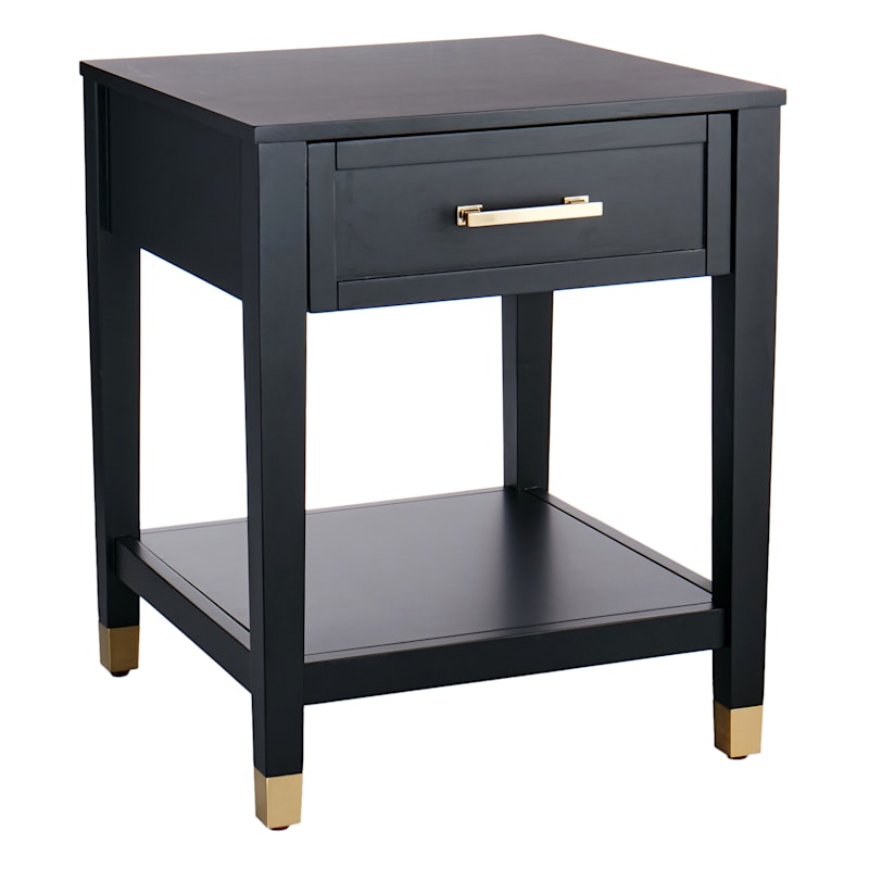 Providence Monroe Accent Table, Black