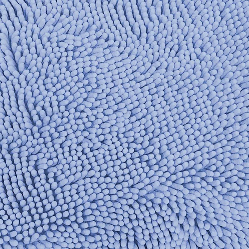 Tiny Dreamers Light Blue Noodle Bath Rug 17x24 | At Home