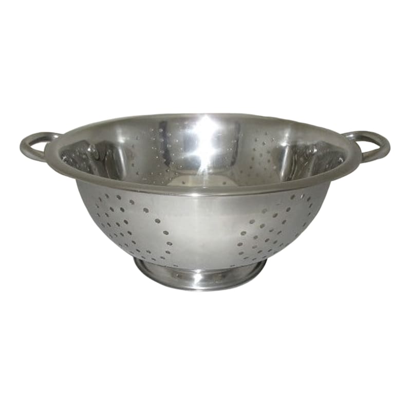 Silver Stainless Steel Colander