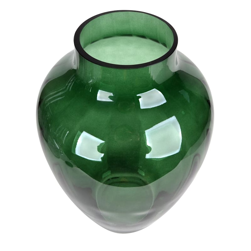 Providence Green Glass Vase 13