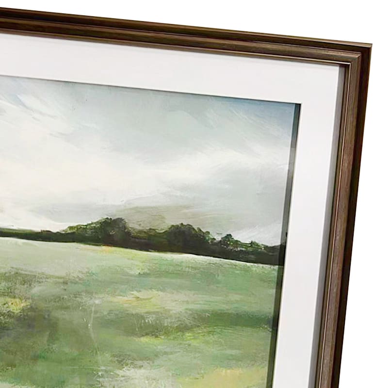 Providence Glass Framed Landscape Print Wall Art, 30x24