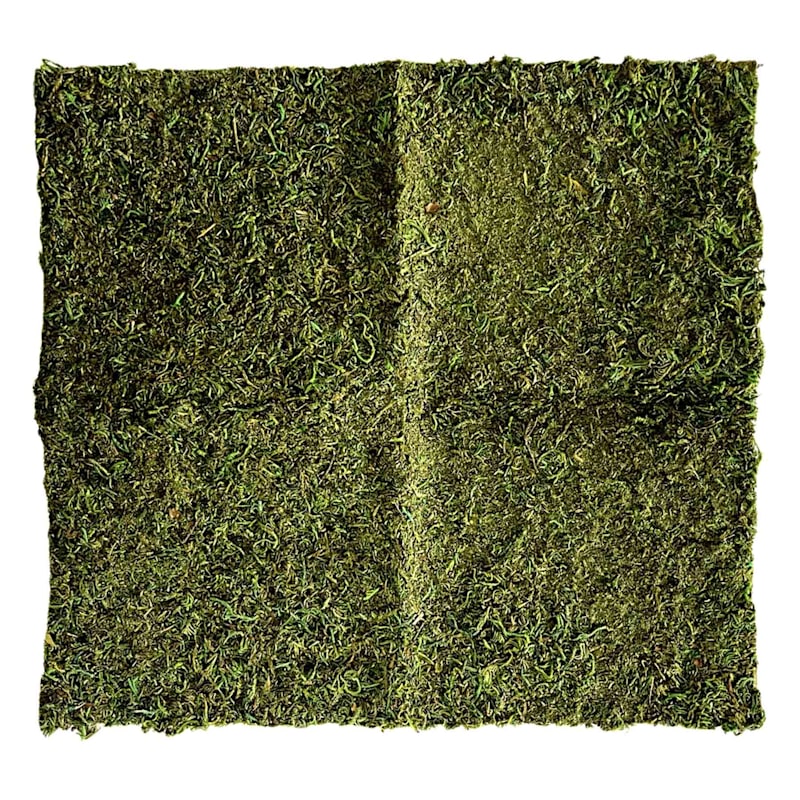 Green Moss Mat with Glue, 16x18