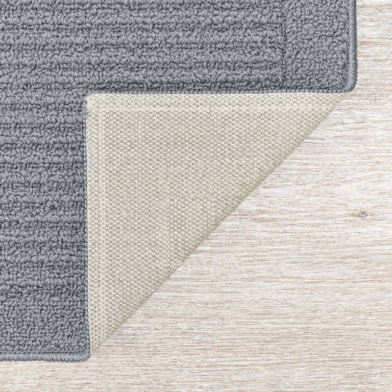 Stella Grey Washable Kitchen Mat, 18x30