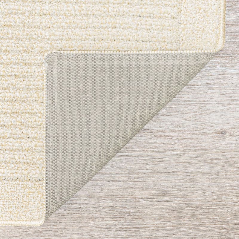 Stella Cream Washable Kitchen Mat, 18x30