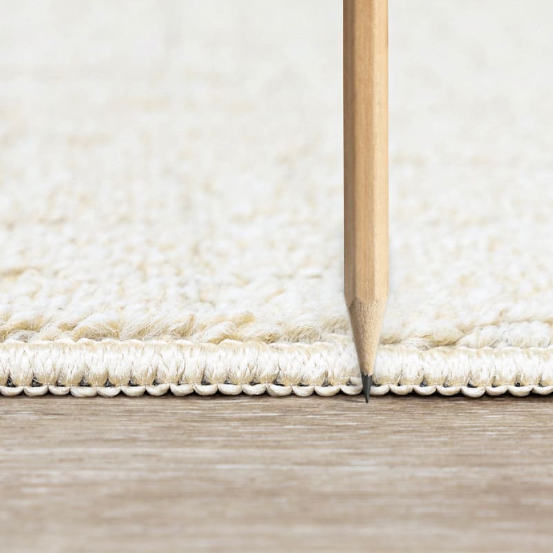 Stella Cream Washable Kitchen Mat, 18x30