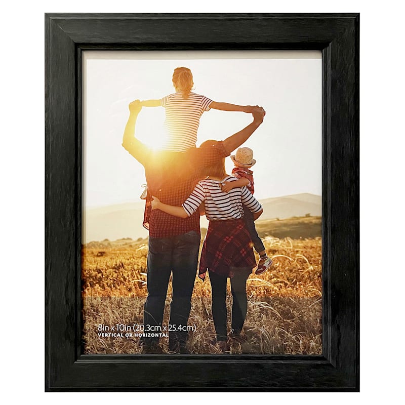 Barnwood Black Picture Frame, 8x10