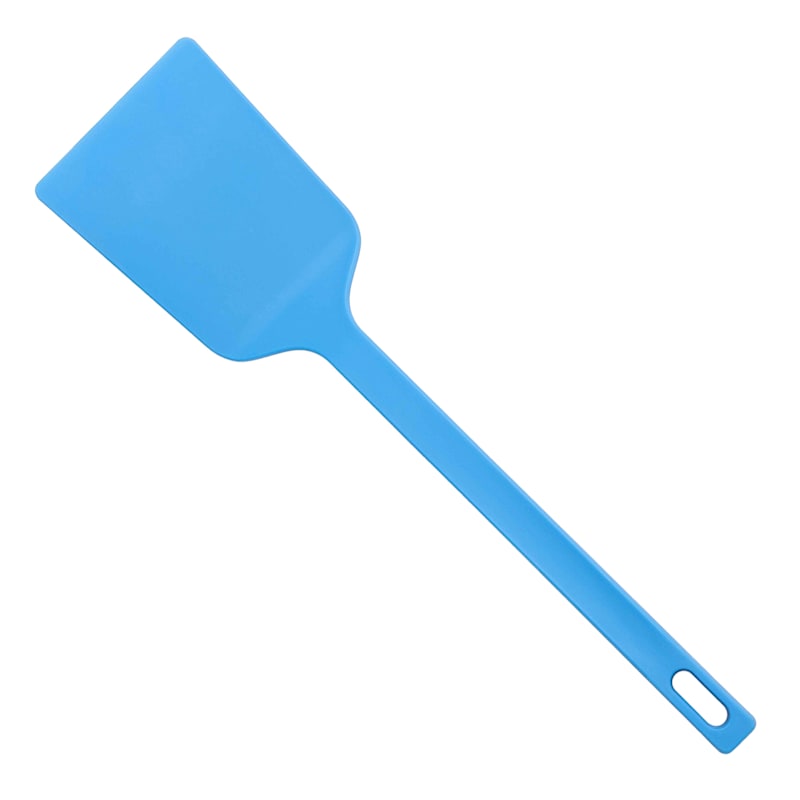 Blue Nylon Solid Spatula