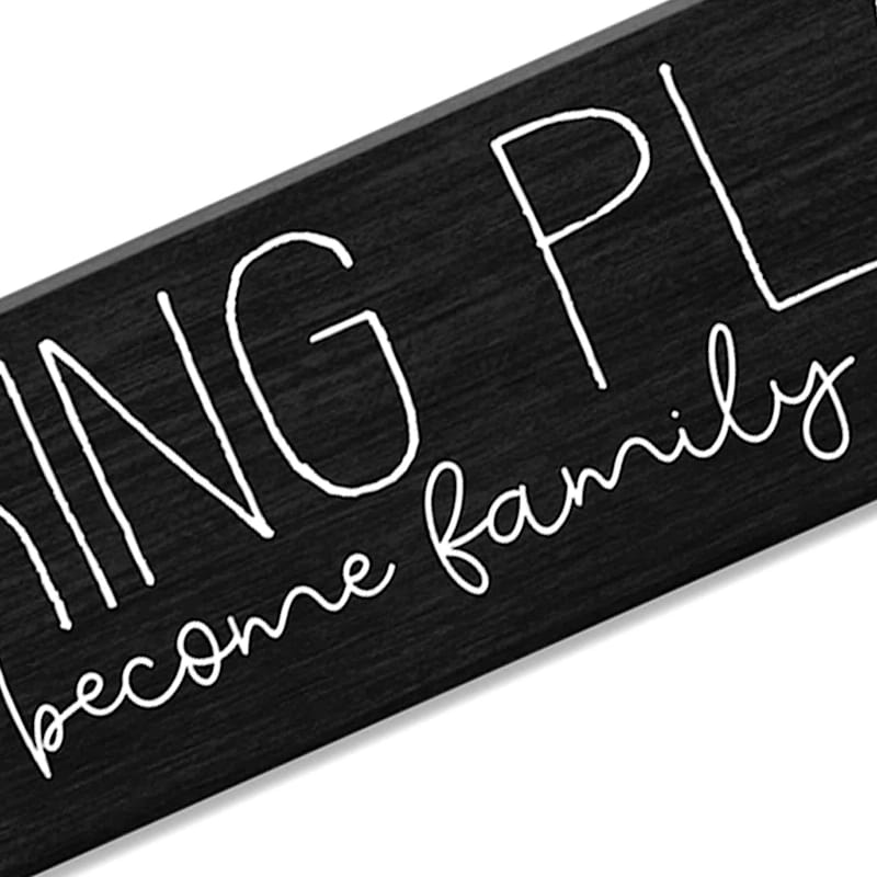 The Gathering Place Textured Wall Sign, 6x36