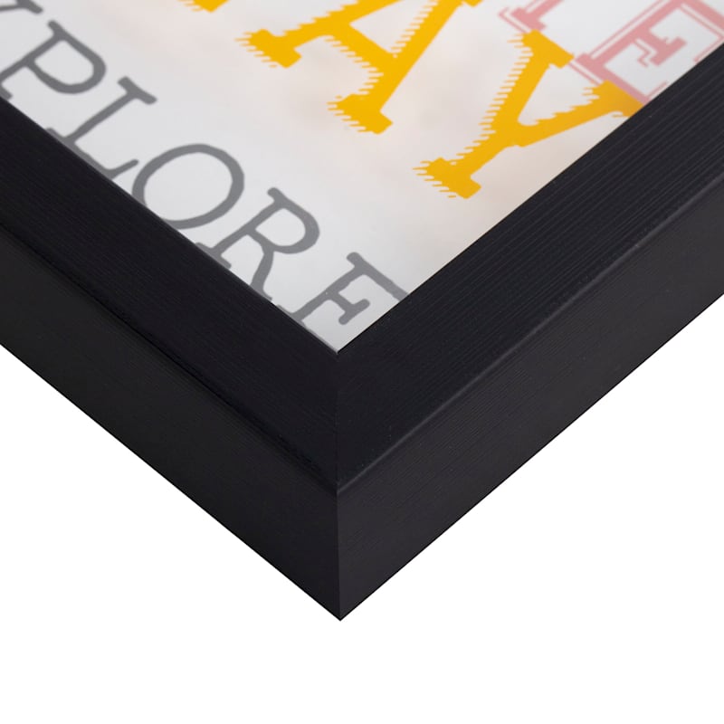 Tiny Dreamers Imagine Build Glass Sign, 6x8