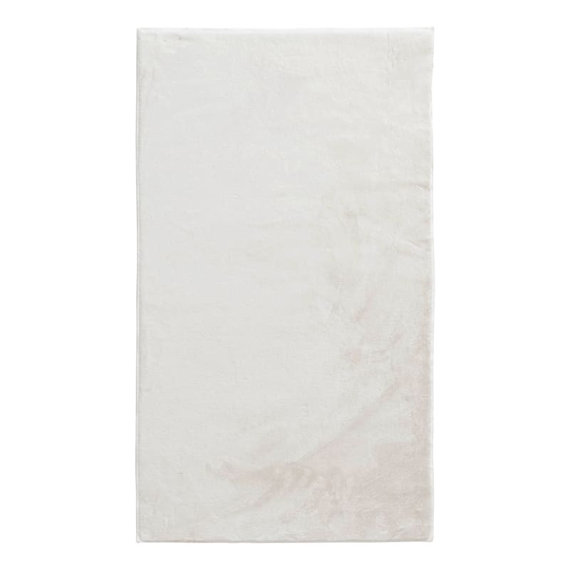 Bliss White Faux Fur Rug, 2x4 | At Home