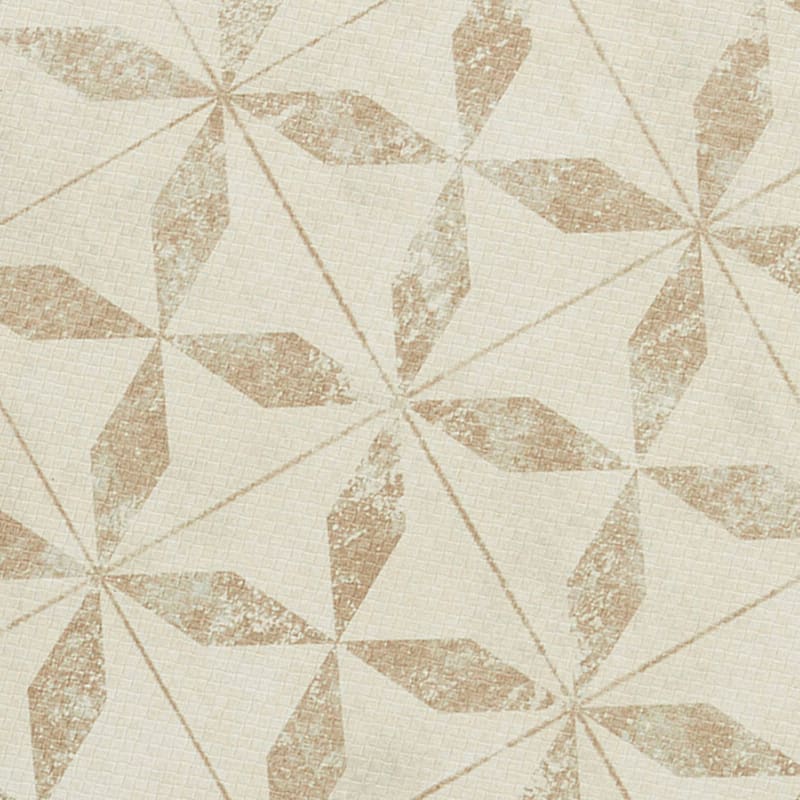 Honeybloom Tan & Ivory Geo Kitchen Mat, 20x30