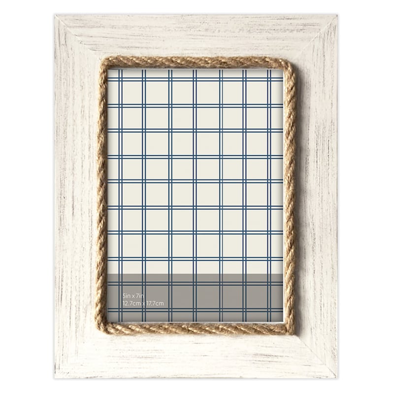 Ty Pennington Rope Tabletop Wall Frame, 5x7