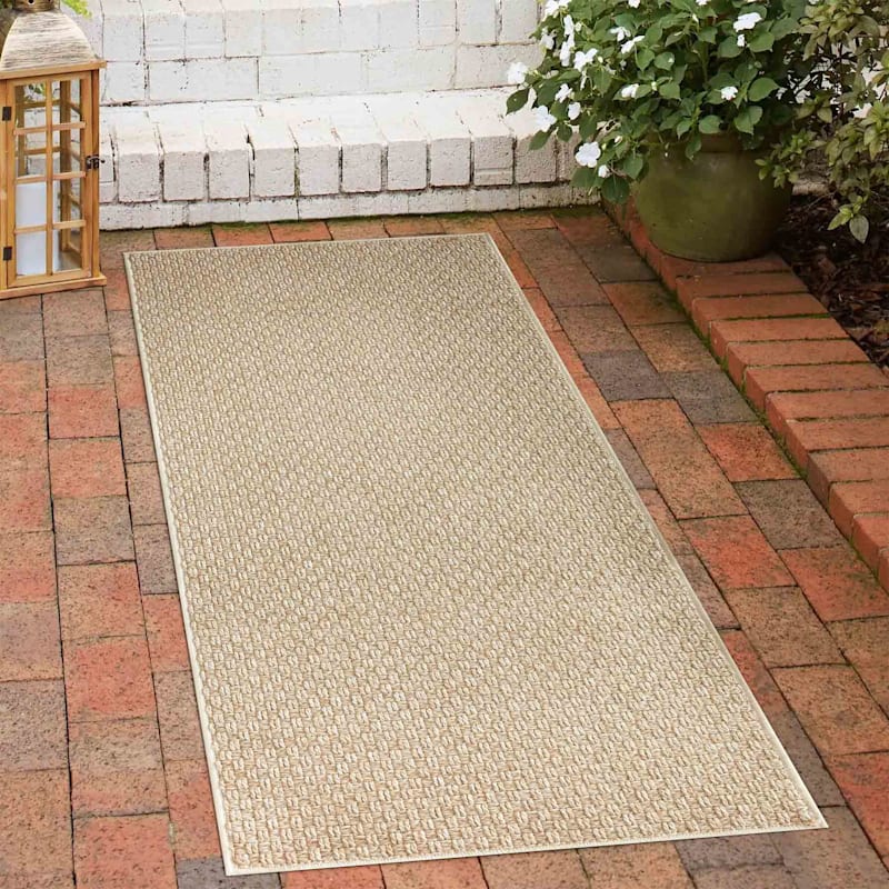 Origins Beige Outdoor Runner 2x6 | At Home