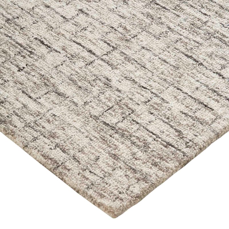 Tahoe Neutral Grey Textured Rug 5x7 | At Home