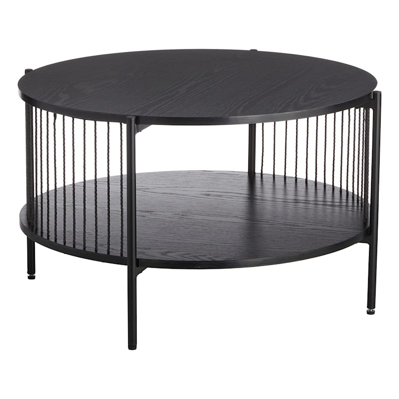 Crosby St. Xander Coffee Table Black | At Home