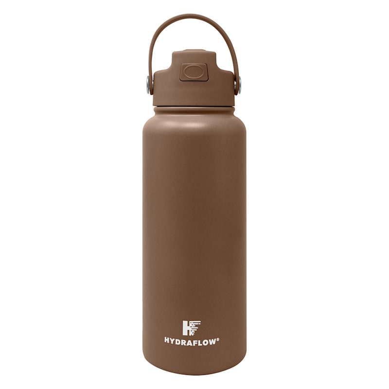 Hydraflow Cocoa Hybrid Steel Bottle, 34oz | At Home