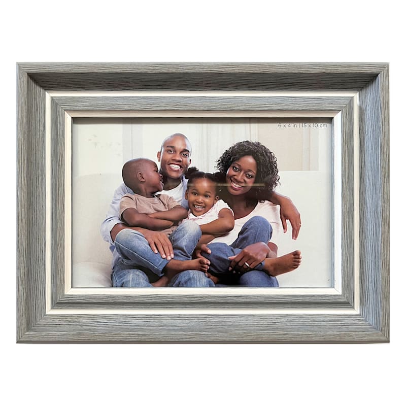 Multi-Tone Tabletop Picture Frame, 4x6