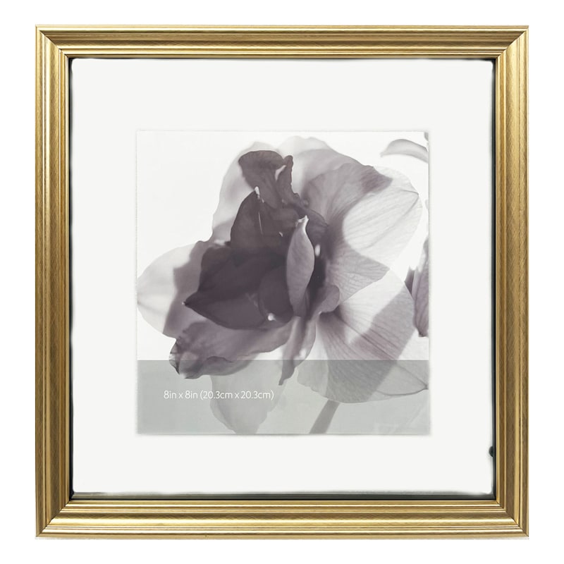 Gold Ornate Floating Wall Frame, 12"