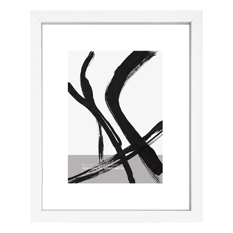 White Floating Wall Frame, 8x10