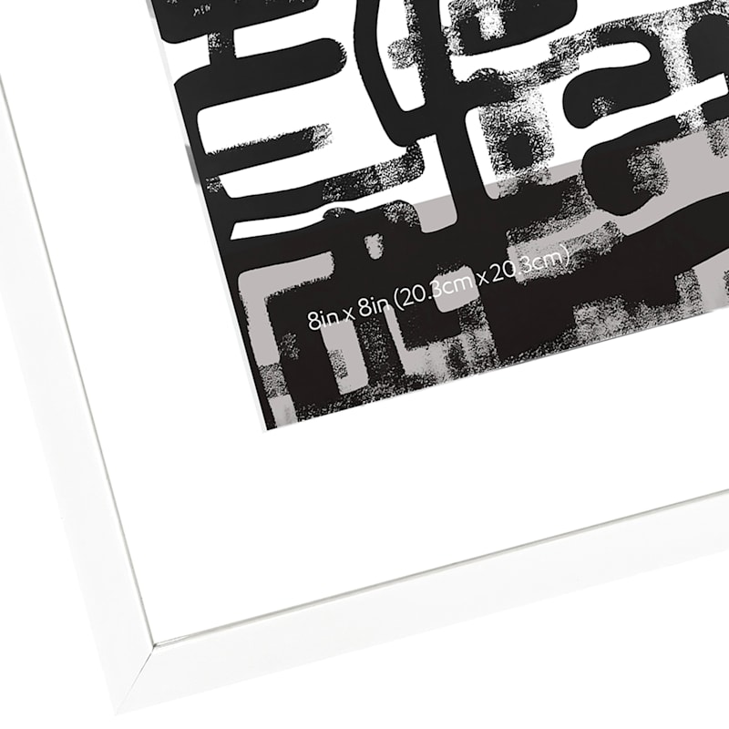 White Floating Wall Frame, 12"