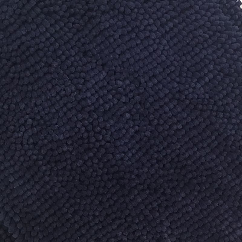 2-Piece Navy Blue Noodle Bath Rug Set | At Home