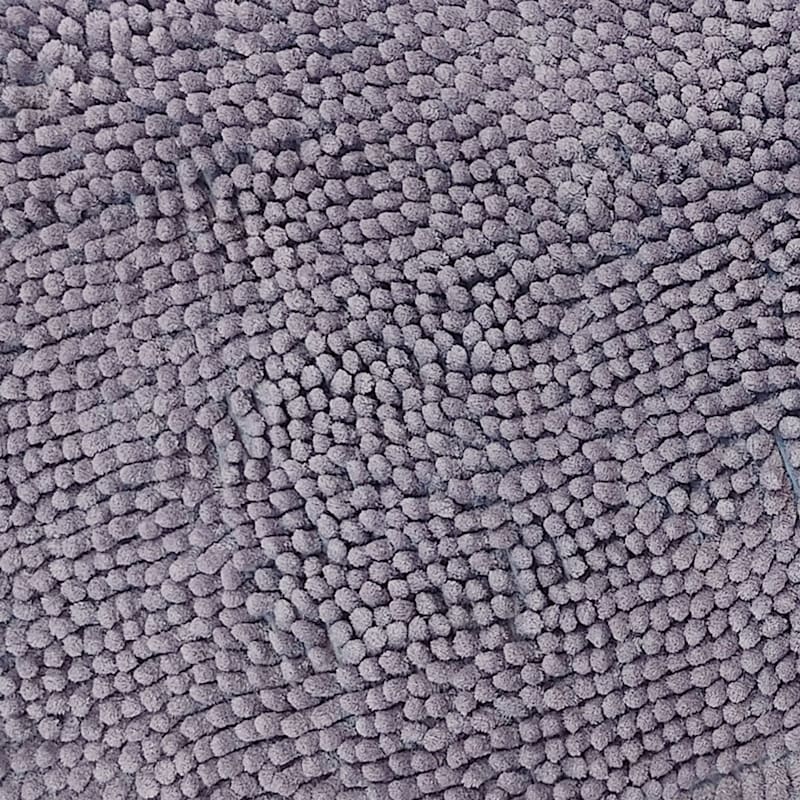 Essential Noodle Purple Bath Rug 20x34 | Bath Decor | At Home