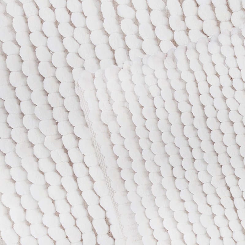 2-Pack White Loop Bath Rug Set 17x24 & 20x30 | Bath Decor | At Home
