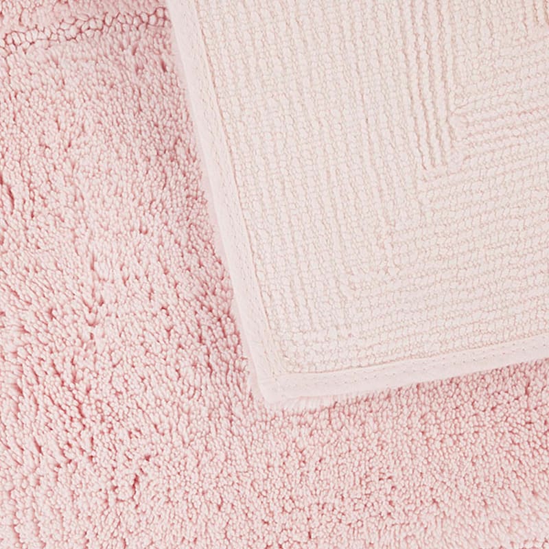 Honeybloom Racetrack Pink Bath Rug, 17x24