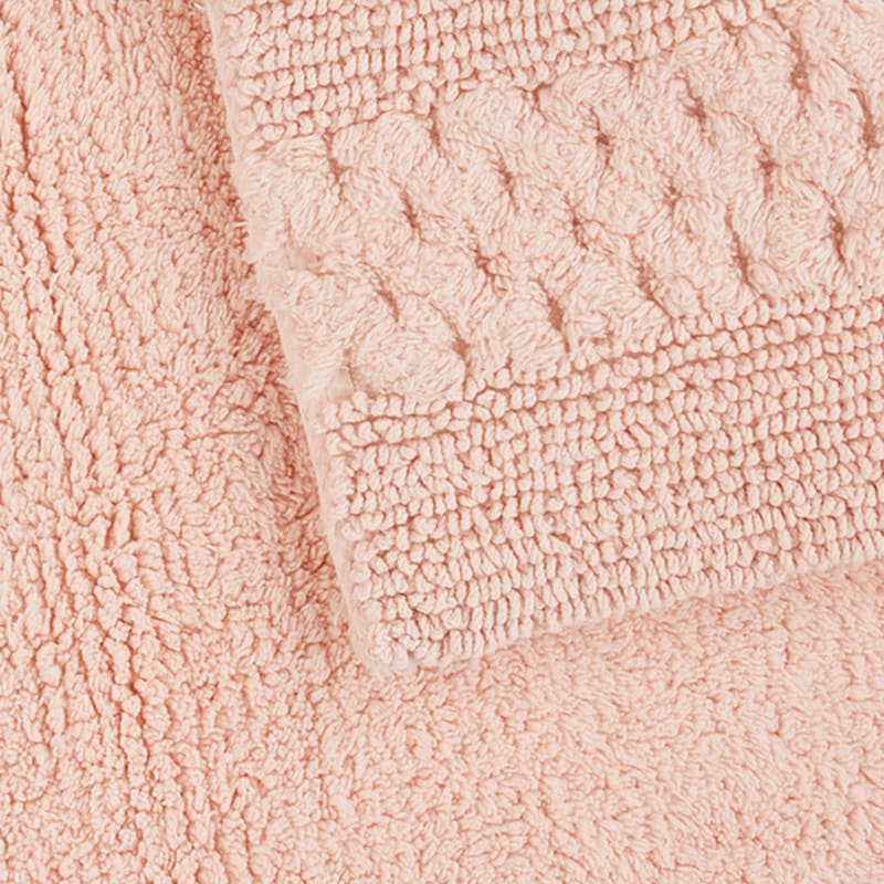 Providence Reversible Pink Bath Rug 17x24 | At Home
