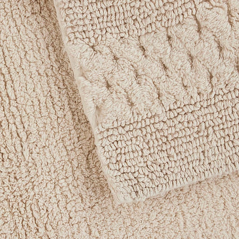 Providence Reversible Tan Bath Rug 17x24 | Bath Decor | At Home