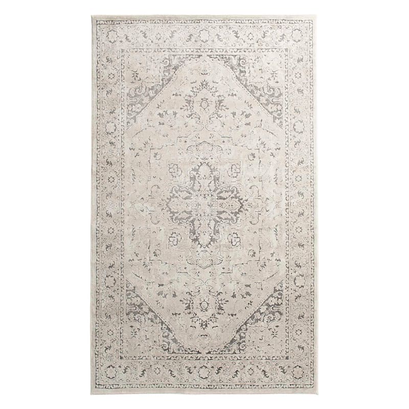 Clearwater Cream Medallion Accent Rug 3x4 | Home Decor | At Home