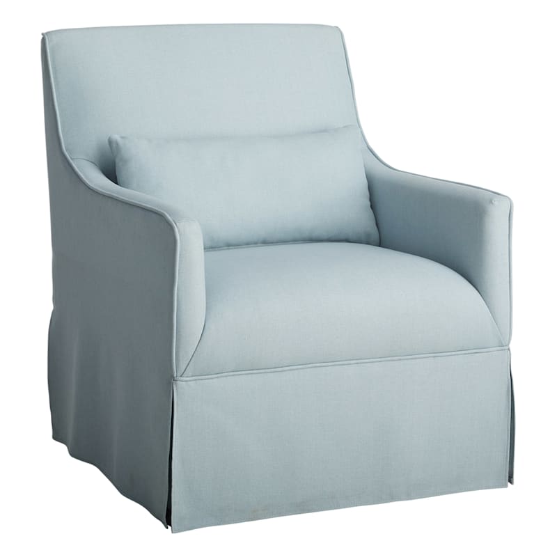 Swivel blue chair store