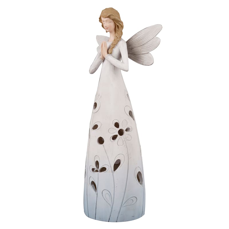 Blue Angel Outdoor Garden Statue 14