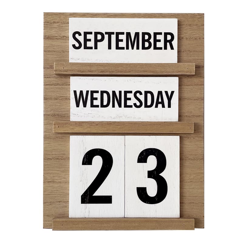 Block Calendar, 7.9"