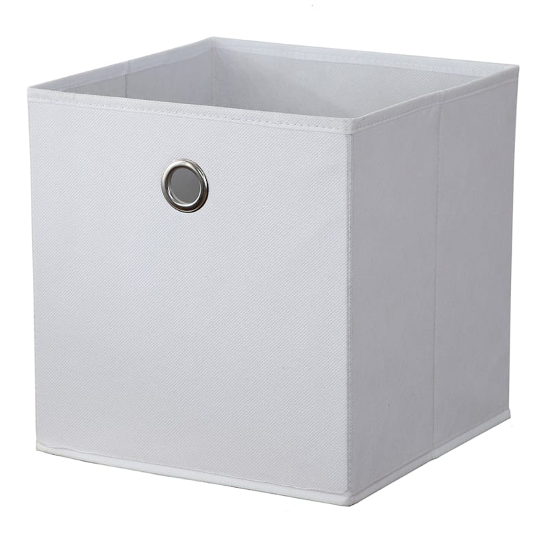 3-Pack White Modular Storage Cube, 10.5"