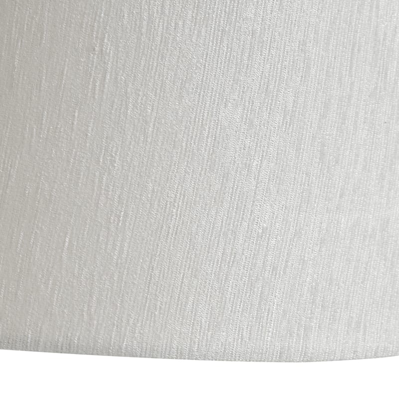 White Soft Textured Lamp Shade, 9x11