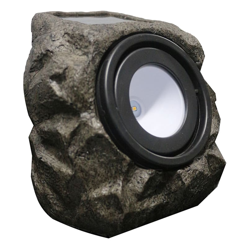 25-Lumens Rock Solar Spot Light - Lighting | At Home