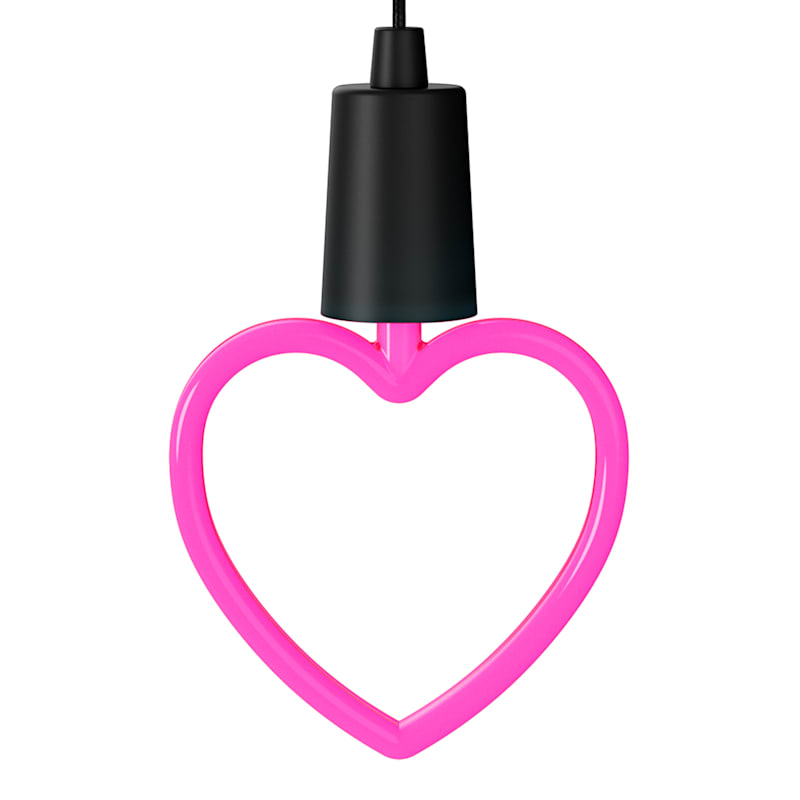 Heart Shaped Retro Hanging Rope Light