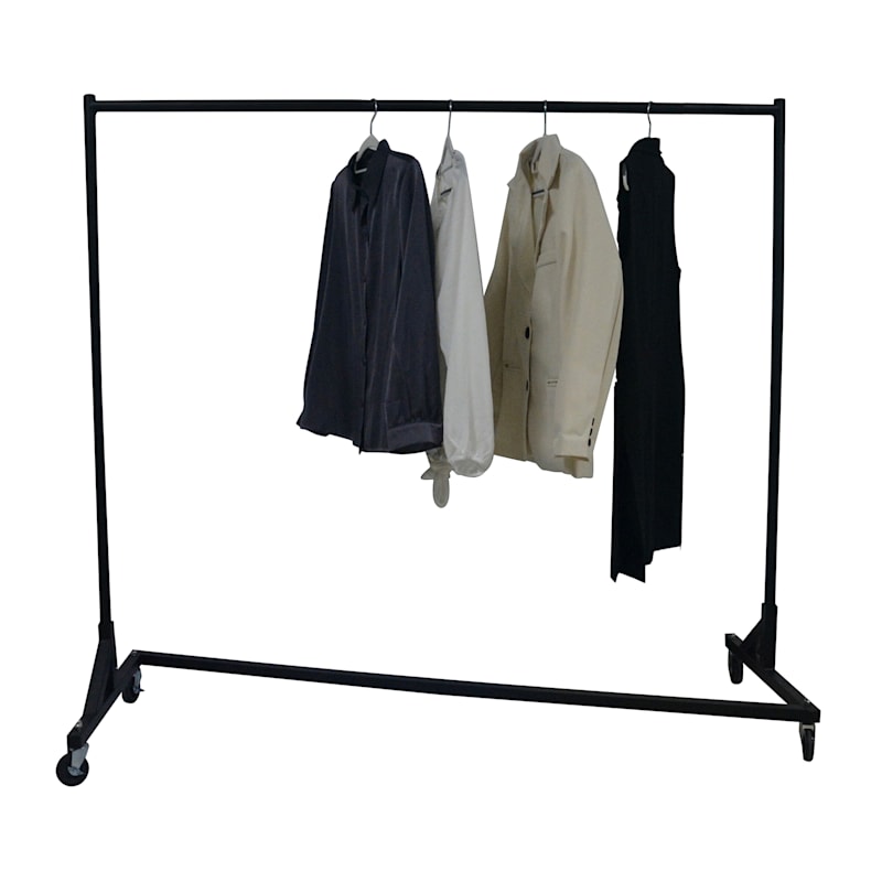 Rolling Z Rack Metallic | At Home