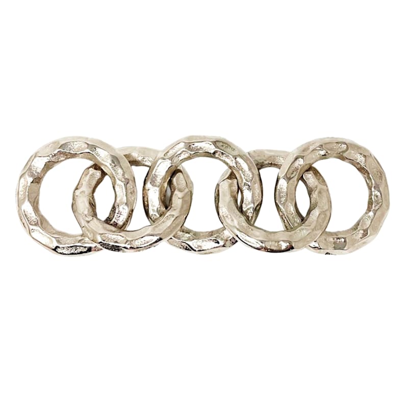 Found & Fable Aluminum 5-Link Chain Decor, 13x4