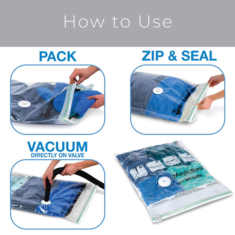 2-Pack Original Flat MagicBag Medium | At Home