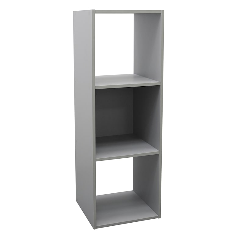 3-Cube Storage Organizer, Grey