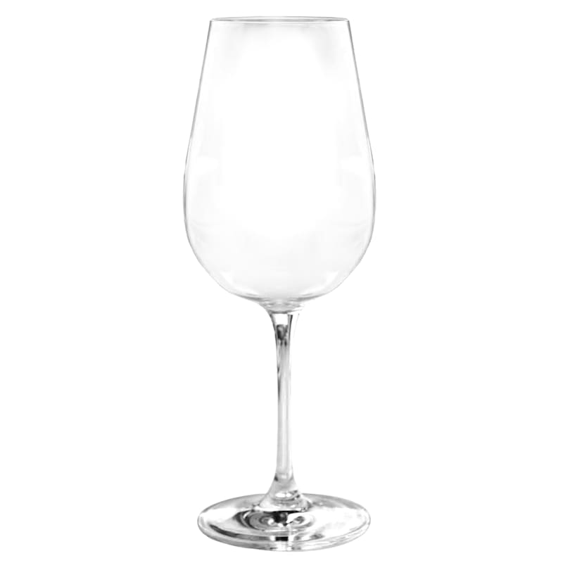 Set Of 4 Crystal Wine Glasses 19oz