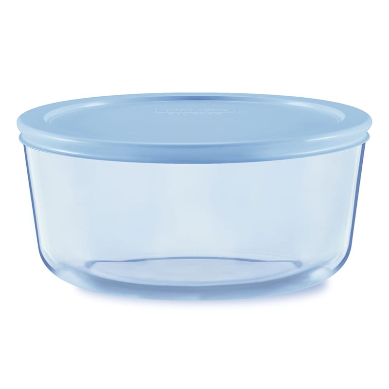 Pyrex Blue Glass Food Storage Container, 7c
